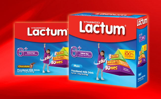 Lactum 6+ Plain 100% Nourishment for Child Development