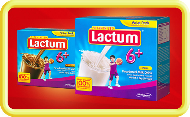 Lactum 6+ Plain 100% Nourishment for Child Development