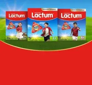 Lactum 3+ & 6+ Formula Milk | 100% Nourished Kid