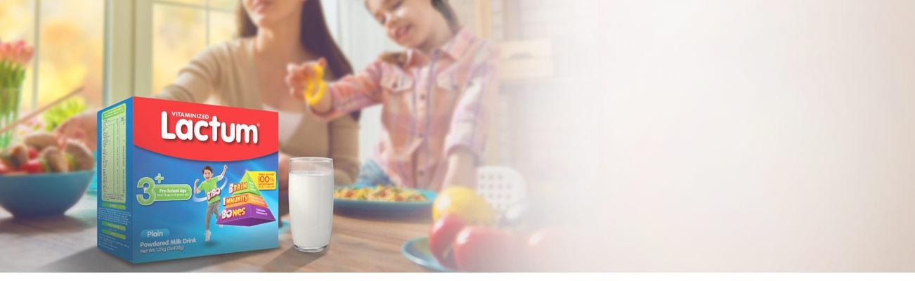 New Lactum 3+ & 6+'s Healthy-Nutri Blend