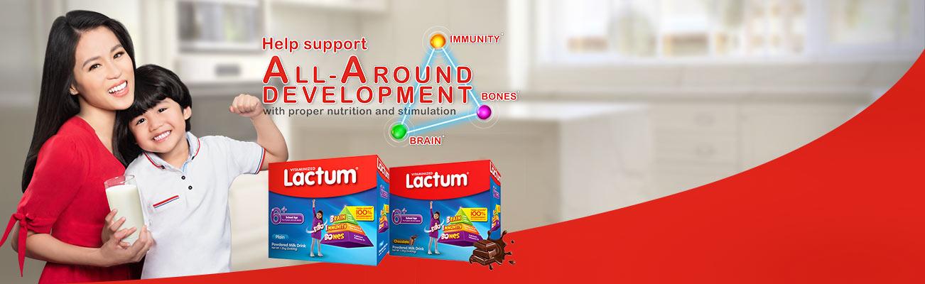Lactum 6+ Plain 100% Nourishment for Child Development